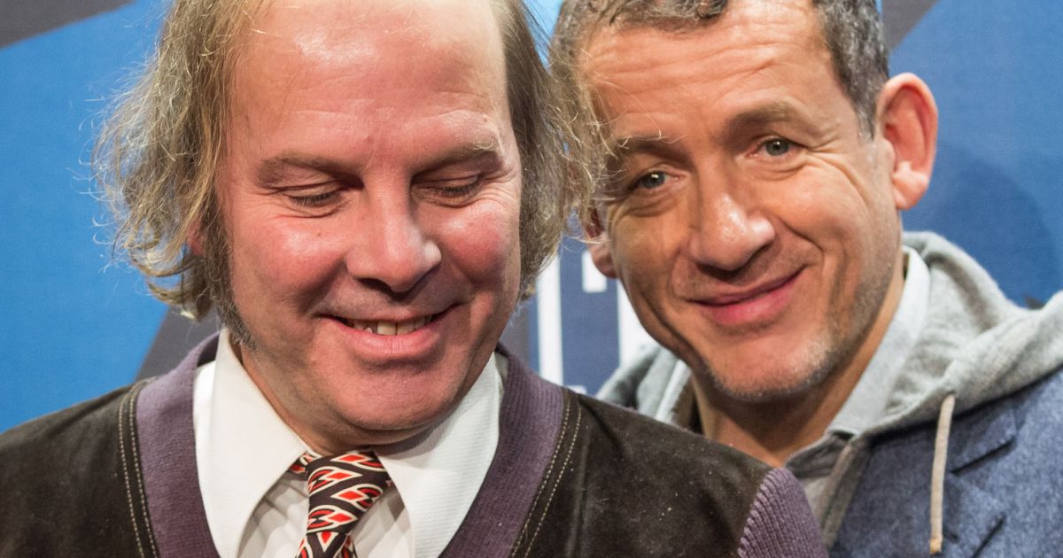 Philippe Katerine et Dany Boon lors du photocall de la soirée d ...