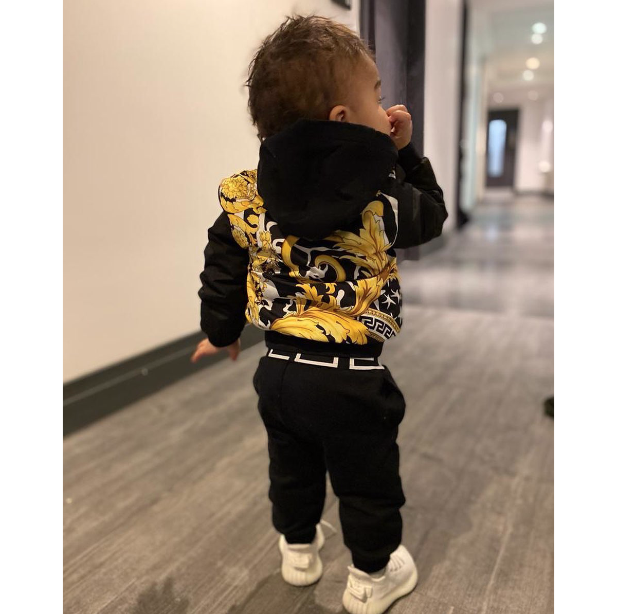 Photo : Le fils de Paul Pogba et son épouse Zulay Pogba. Décembre 2019 ...