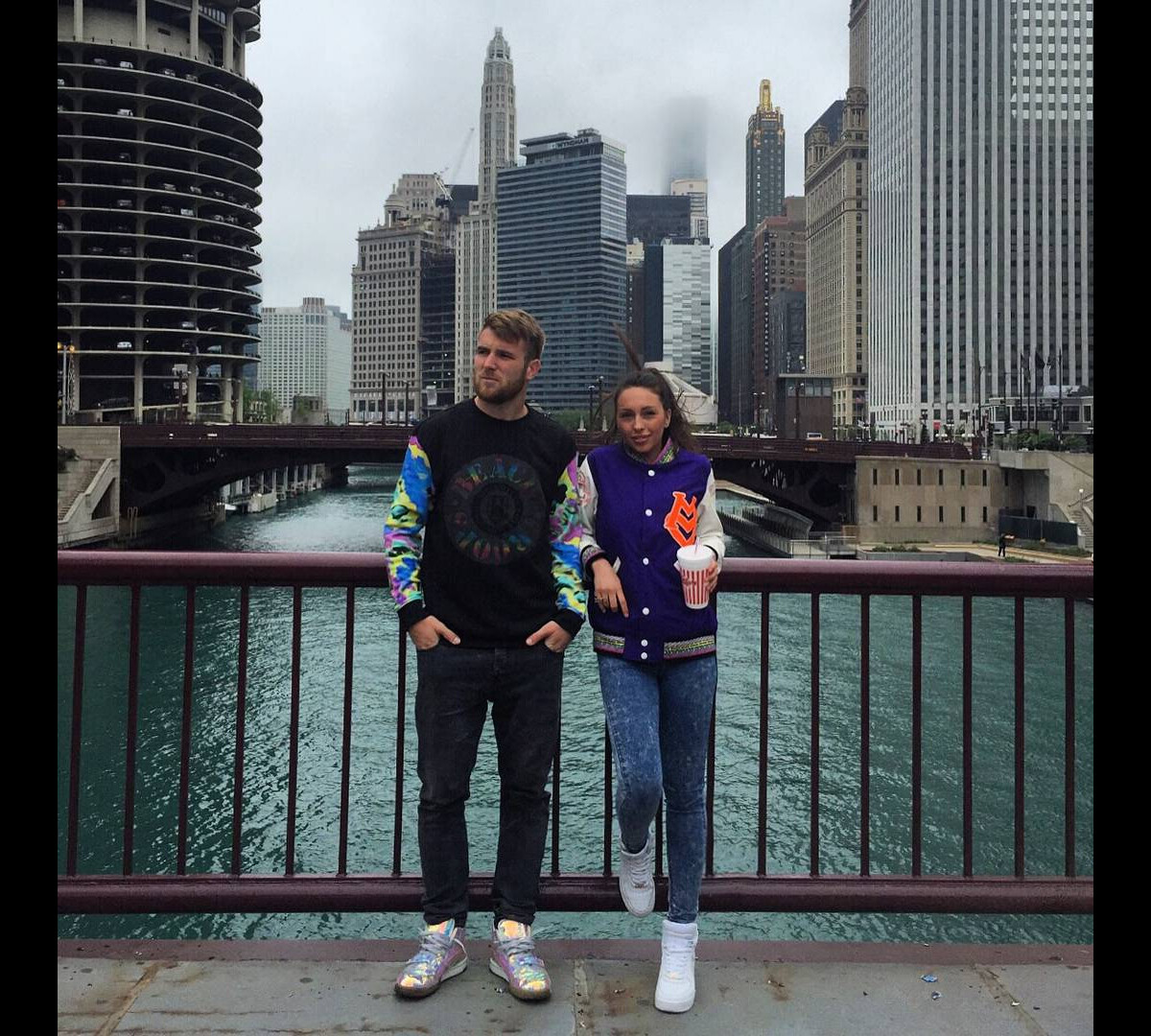 Photo : Le footballeur serbe Aleksandar Katai et sa femme Tea Katai ...