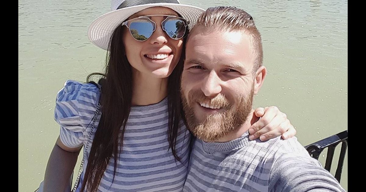 Le footballeur serbe Aleksandar Katai et sa femme Tea Katai, photo ...