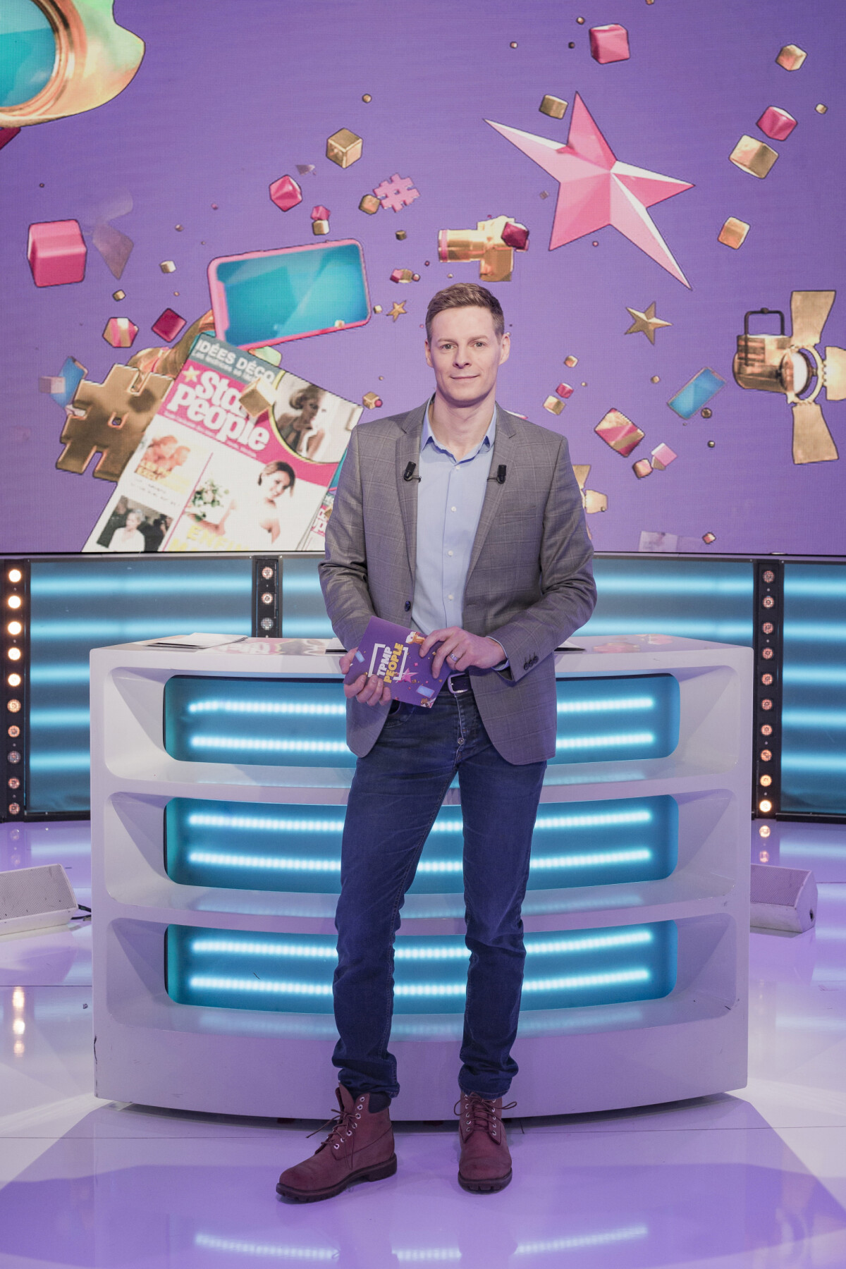 Photo : Exclusif - Matthieu Delormeau lors de l'enregistrement de ...