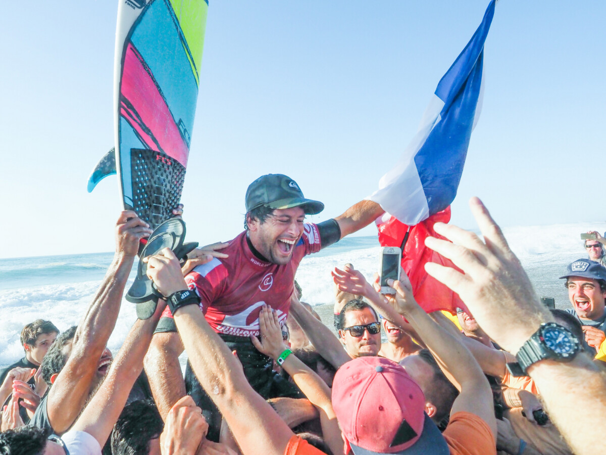 Photo : Jeremy Flores gagne le championnat QuikSilver Pro 2019 ...