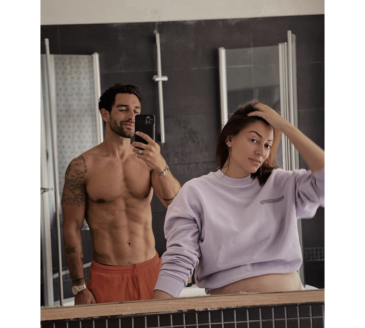 Photo : Rachel Legrain-Trapani et son amoureu Valentin Léonard juste ...