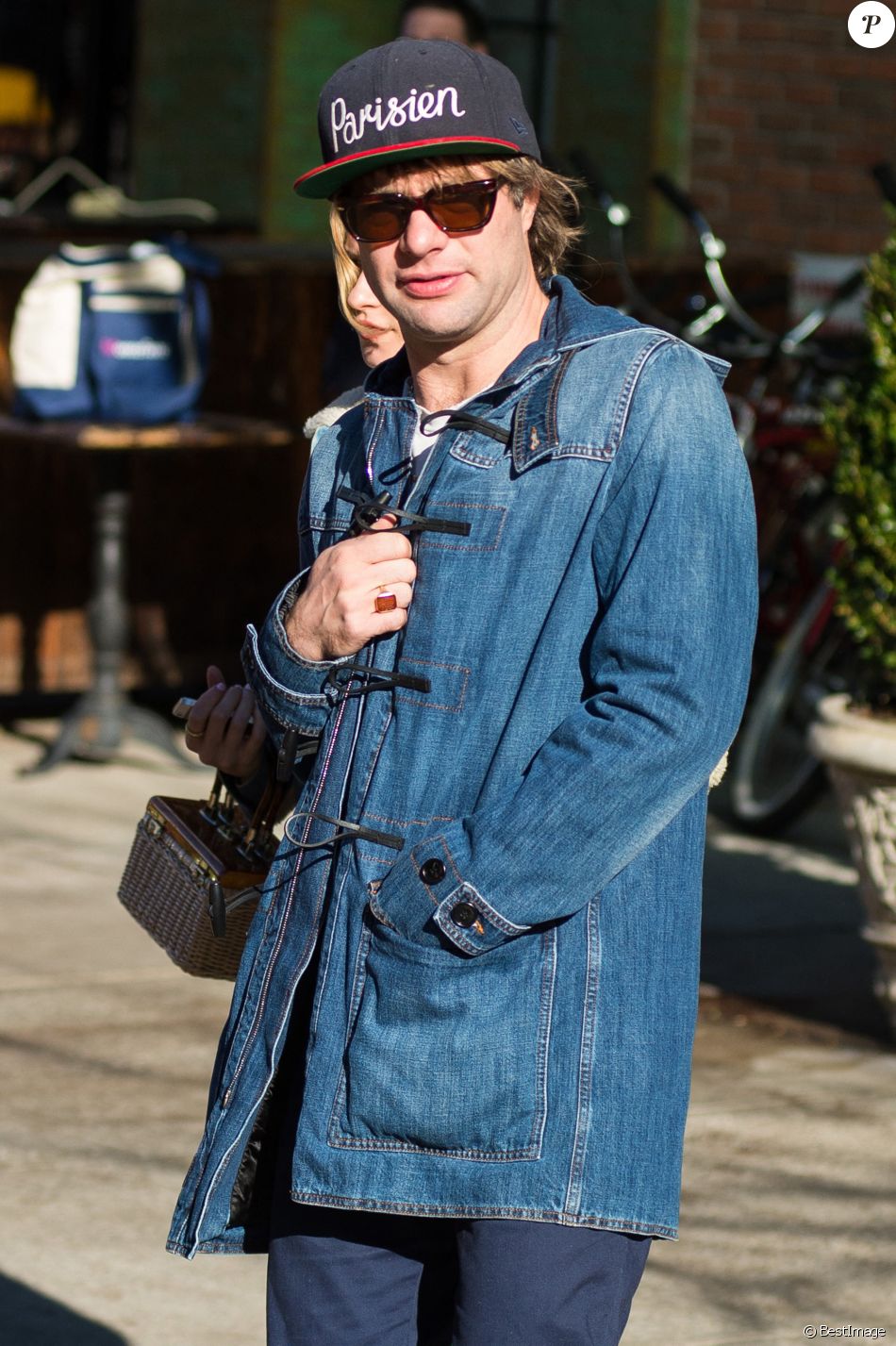 Mickey Madden de Maroon 5 à Manhattan en 2015. - Purepeople