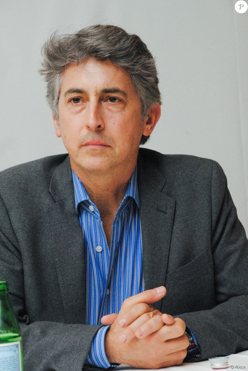 Alexander Payne en conférence de presse à Toronto en 2017 pour son film ...