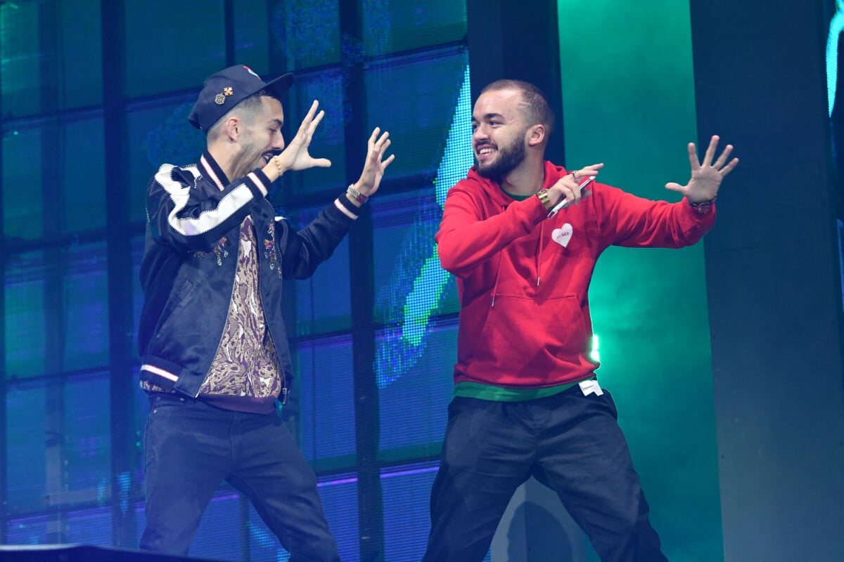 Photo : Bigflo et Oli en concert au stade Orange Velodrome à Marseille ...