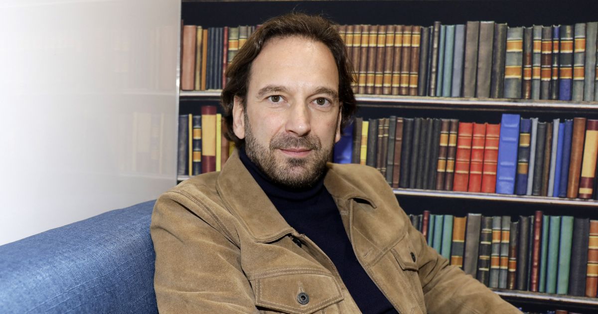 François Busnel - Salon du livre de Paris le 16 mars 2019. © Cédric ...
