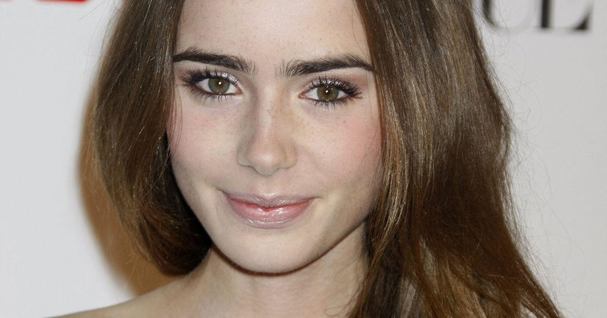 Lily Collins en 2008. - Purepeople