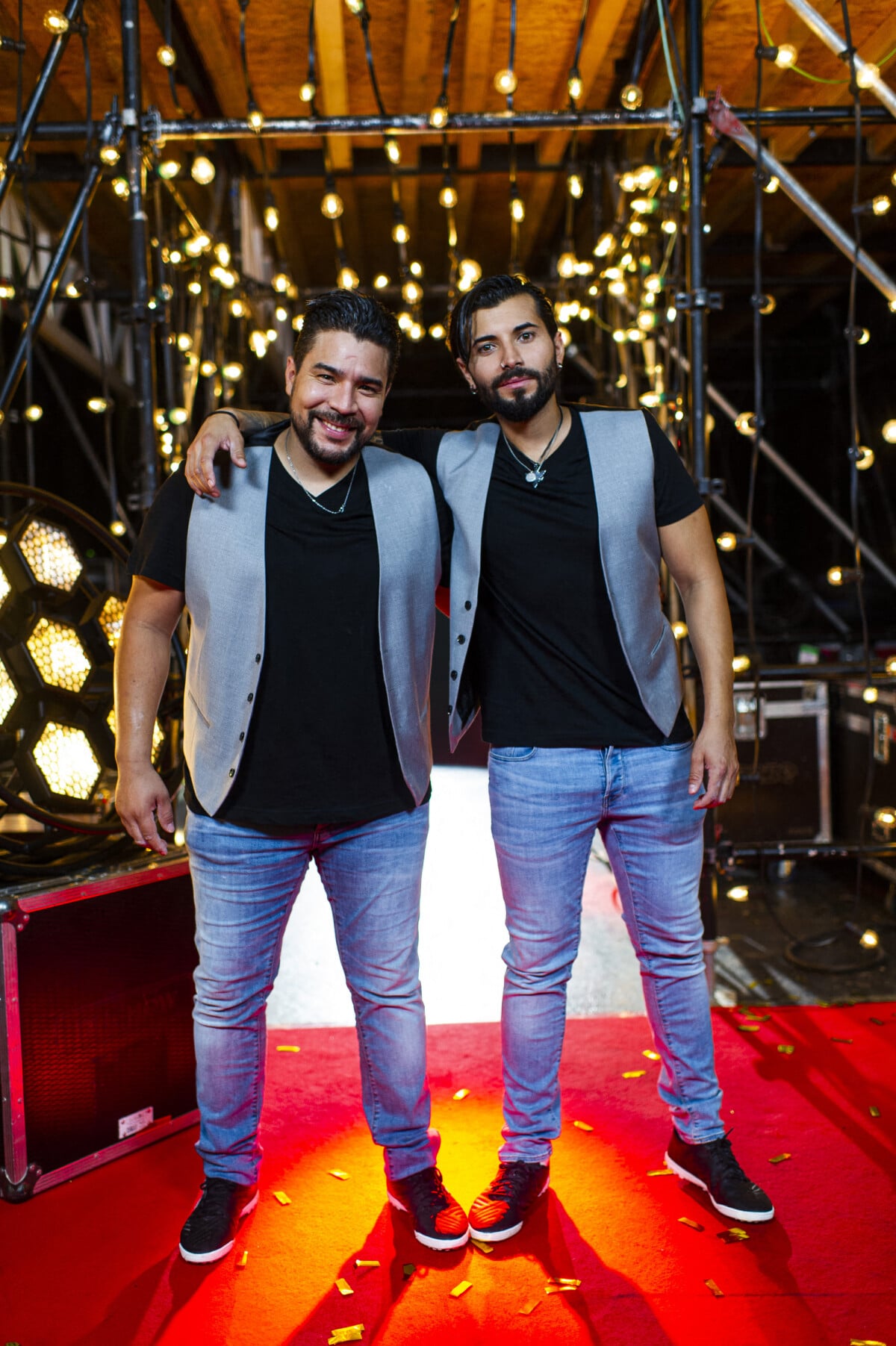 Photo : Exclusif - Navas Brothers ("Roue de la Mort") - Backstage de l ...