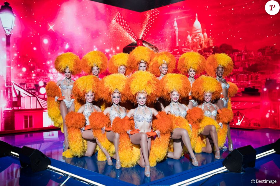 Exclusif Les danseuses du Moulin Rouge - Backstage de l'enregistrement ...