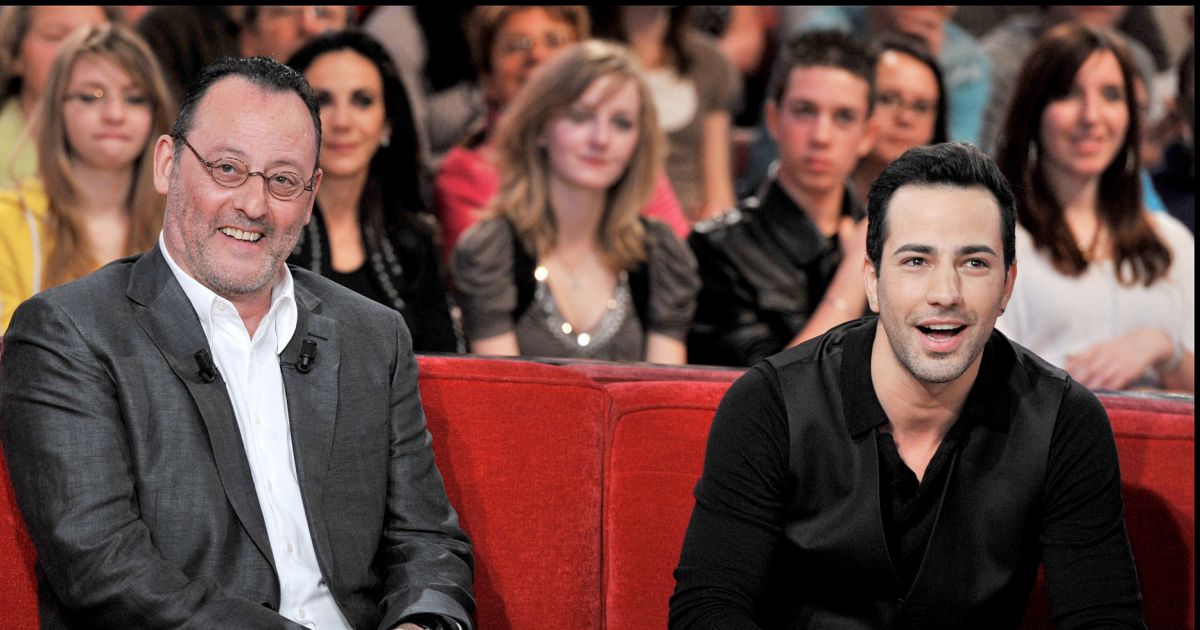 Jean Reno et son fils Michael sur le plateau de Vivement Dimanche ...