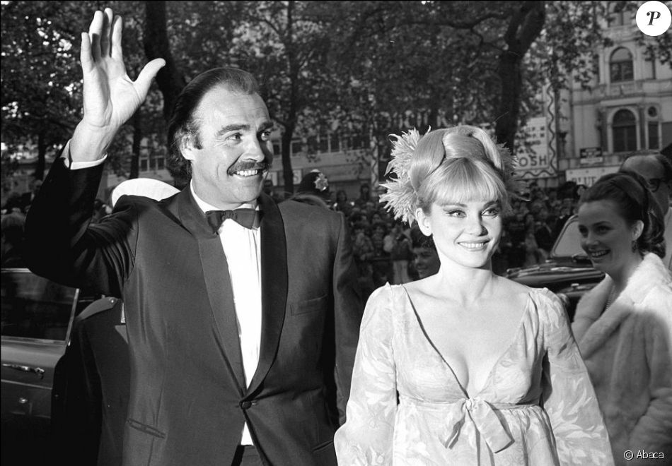 Sean Connery et Diane Cilento en 1967 - Purepeople