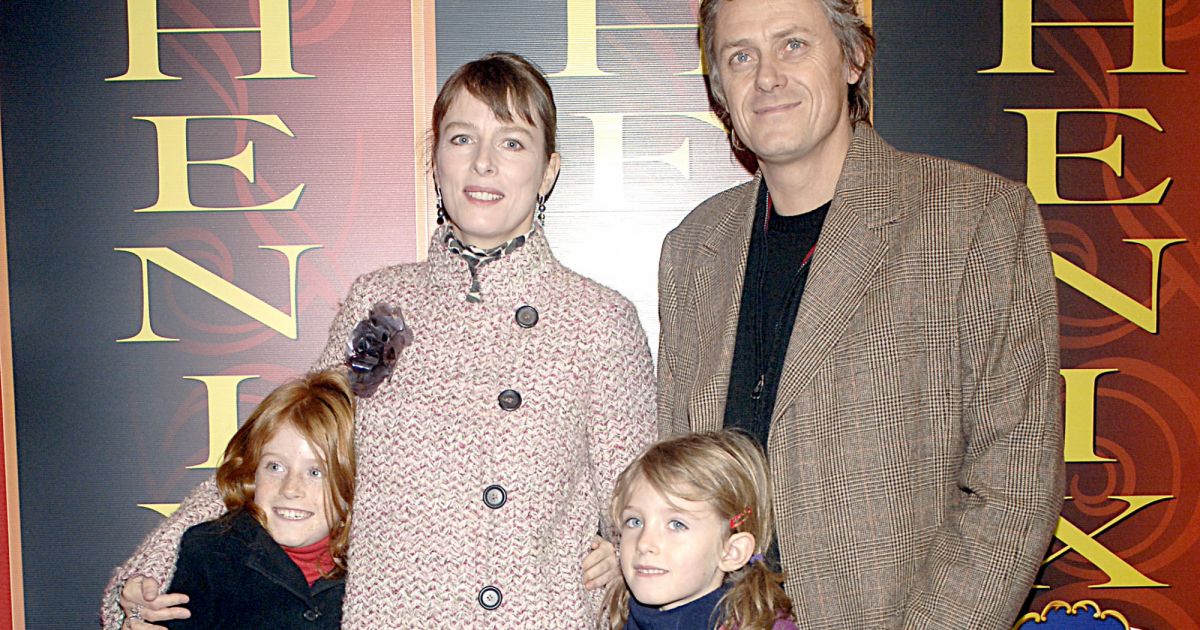 Karin Viard en famille à la première du Cirque Phénix à Paris. Le 5 ...