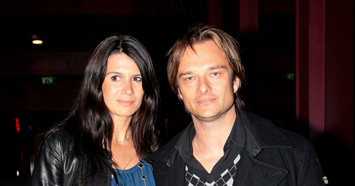 David Hallyday et son épouse Alexandra Pastor à l'Olympia en 2008 ...