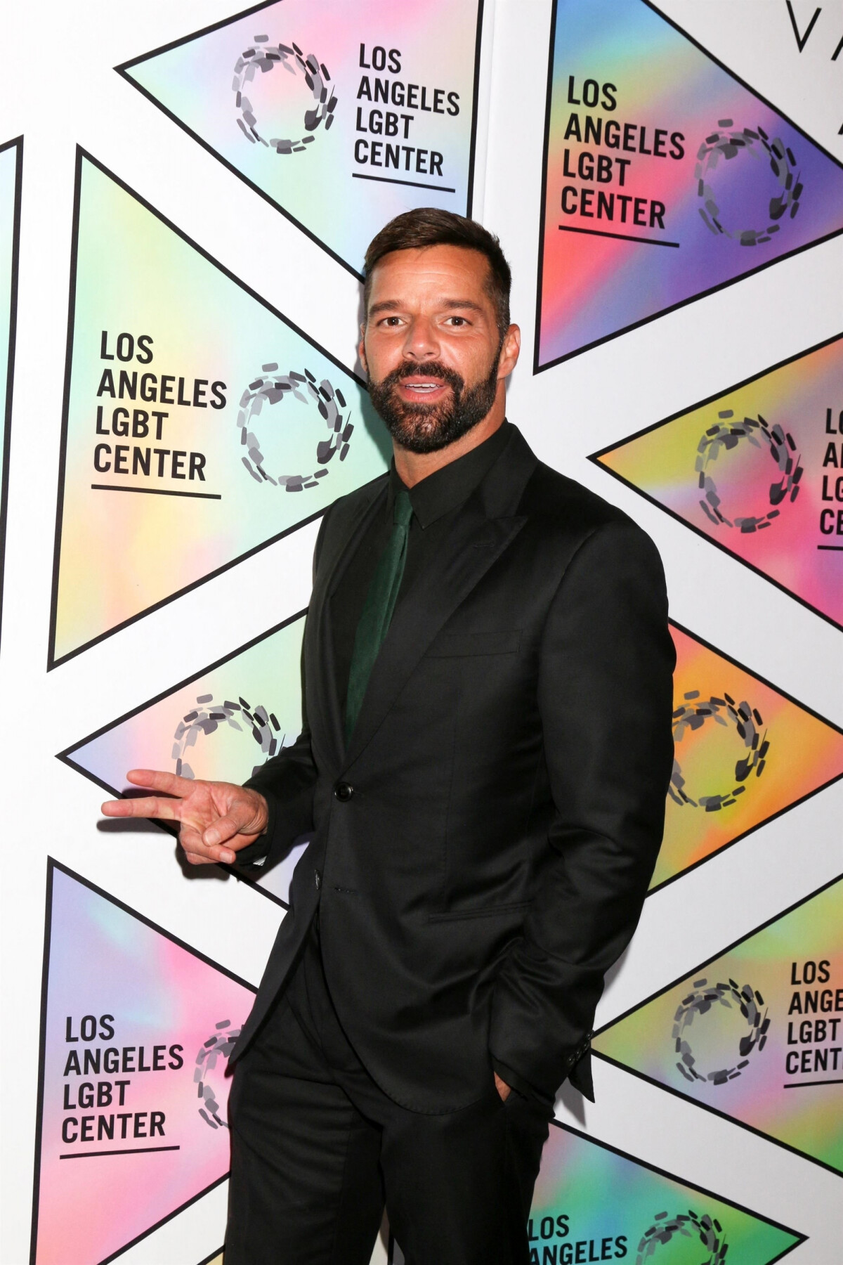 Photo : Ricky Martin au 49ème gala d'anniversaire annuel LA LGBT à l ...