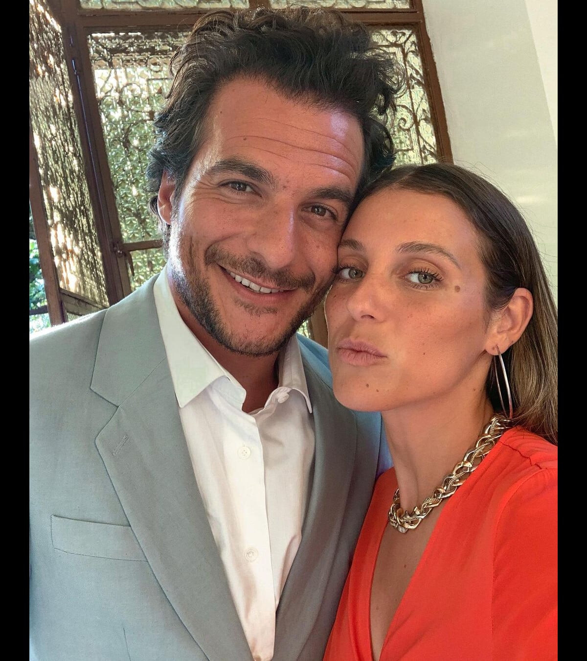 Photo : Amir et sa femme Lital sur Instagram. - Purepeople