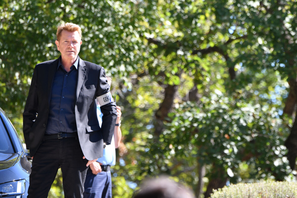 Photo : Xavier Deluc durant le premier jour de tournage de la nouvelle ...