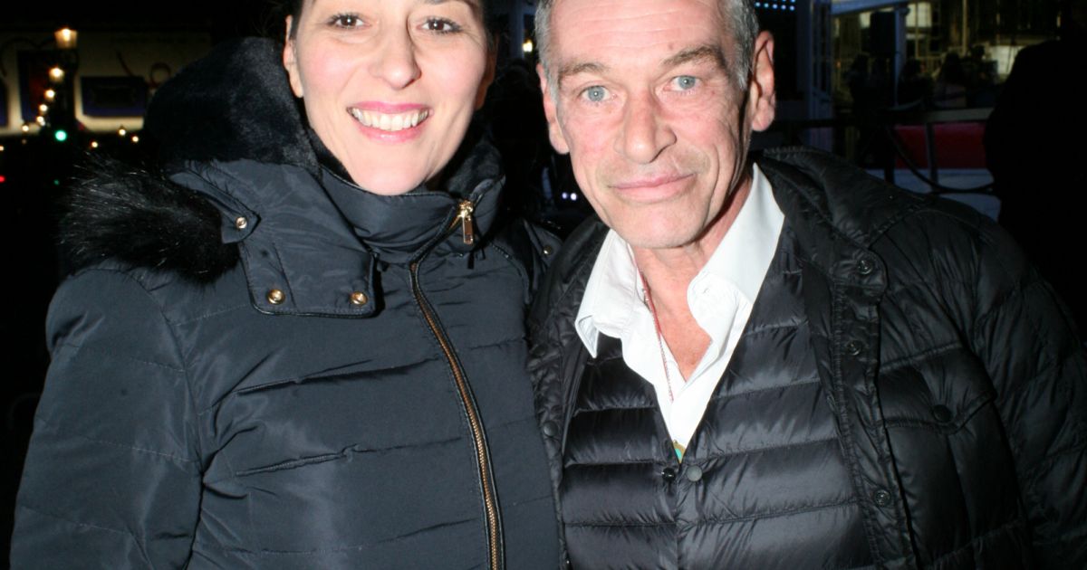 Patrick Dupond et sa compagne Leïla Da Rocha - Les célébrités arrivent ...