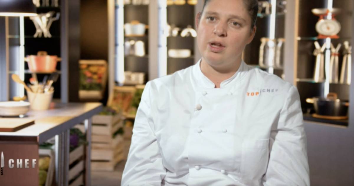 Chloé dans Top Chef 2021, sur M6. - Purepeople