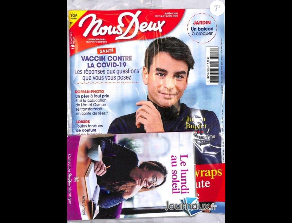 Couverture du magazine Nous Deux du 13 avril 2021 - Purepeople