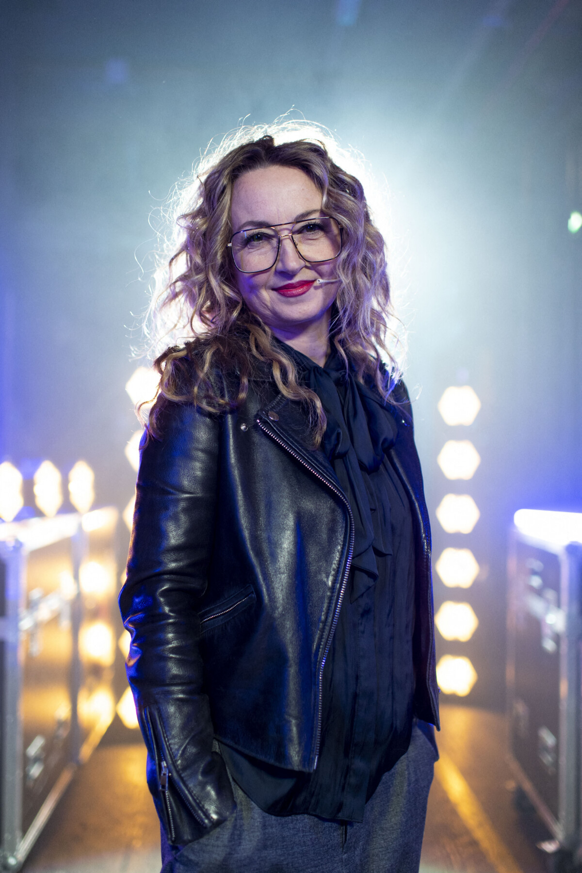 Photo : Exclusif - Christelle Chollet - Backstage de l'enregistrement ...