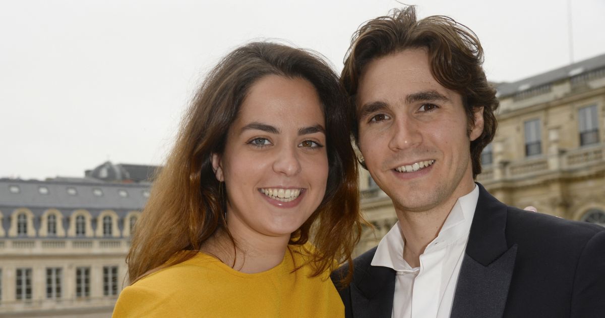 Anouchka Delon et son compagnon Julien Dereims - Cérémonie de remise ...