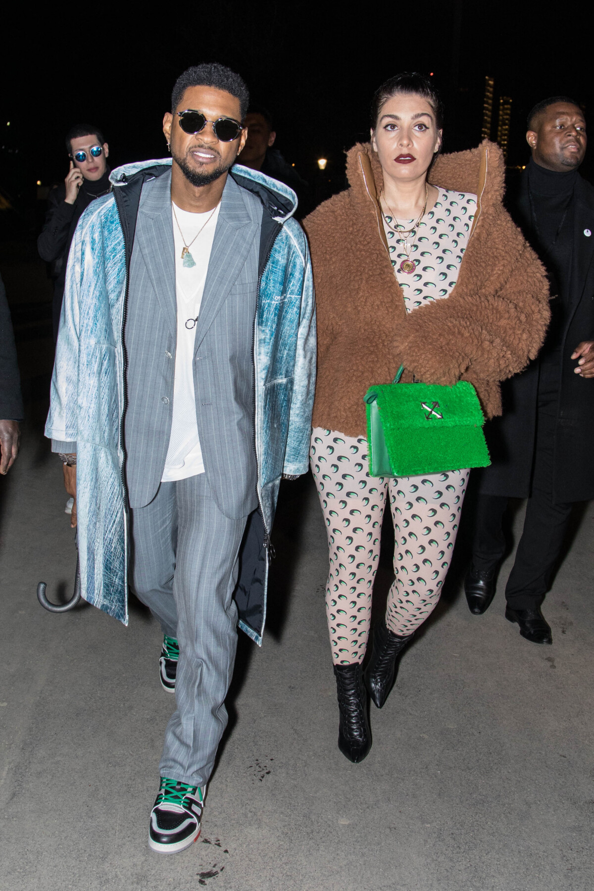Photo : Usher et sa compagne Jenn Goicoechea sont parents ! La jeune ...