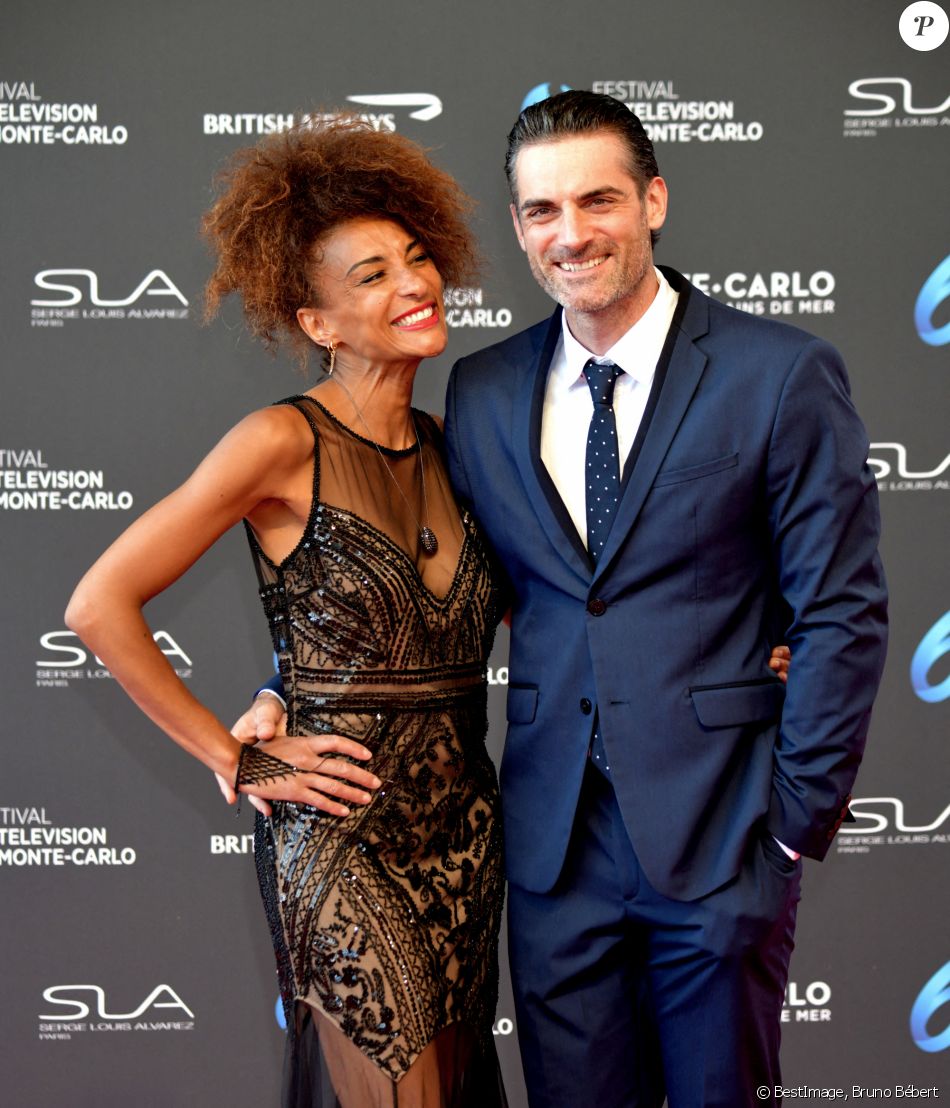 Gil Alma et sa femme Aminata lors de la soirée d'ouverture du 60ème ...