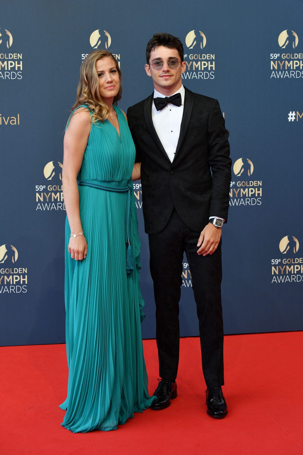 Photo : Giada Gianni et son compagnon Charles Leclerc - Soirée de ...