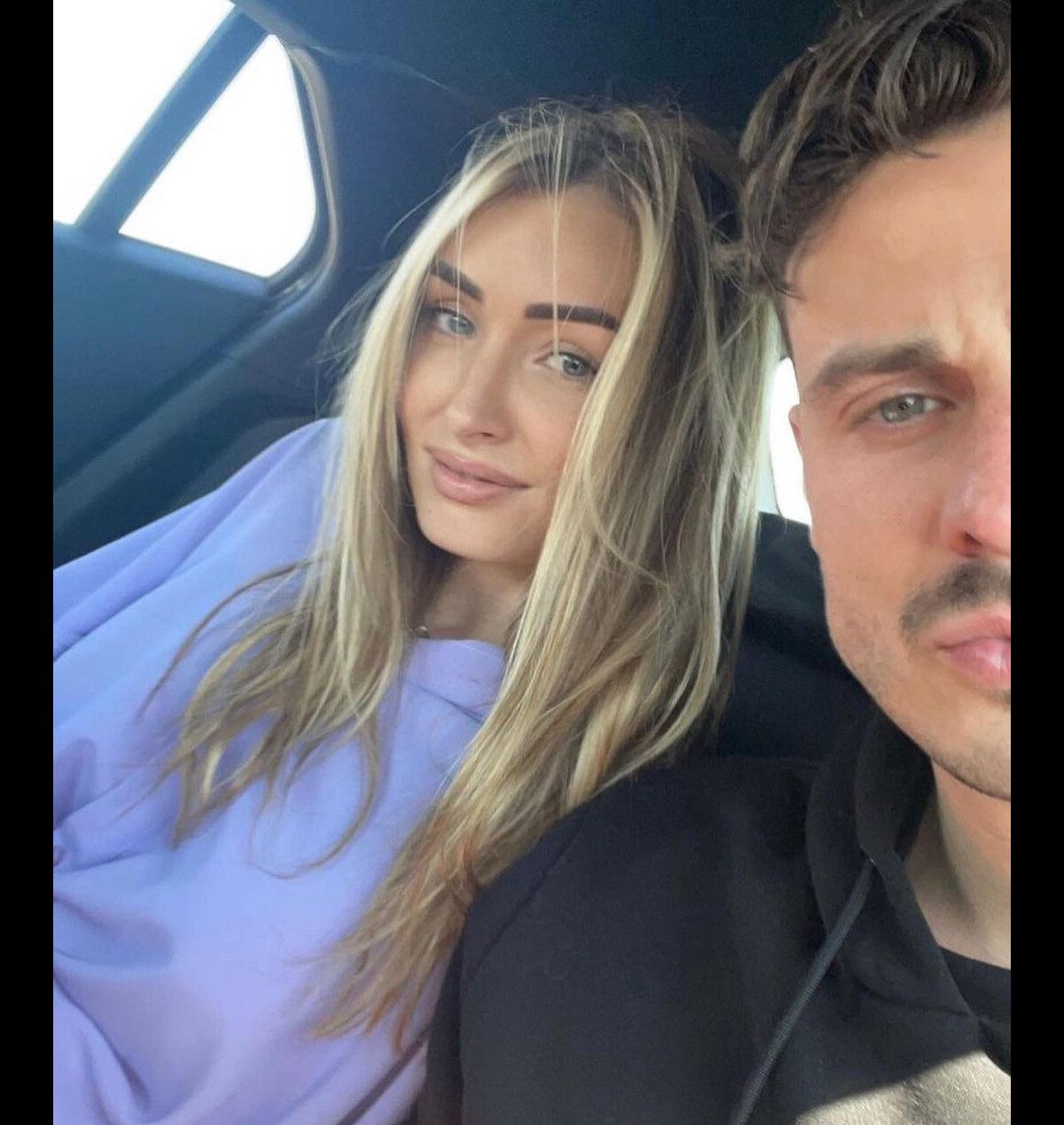 Photo : Beverly Bello et son compagnon Noah à Montpellier - Purepeople