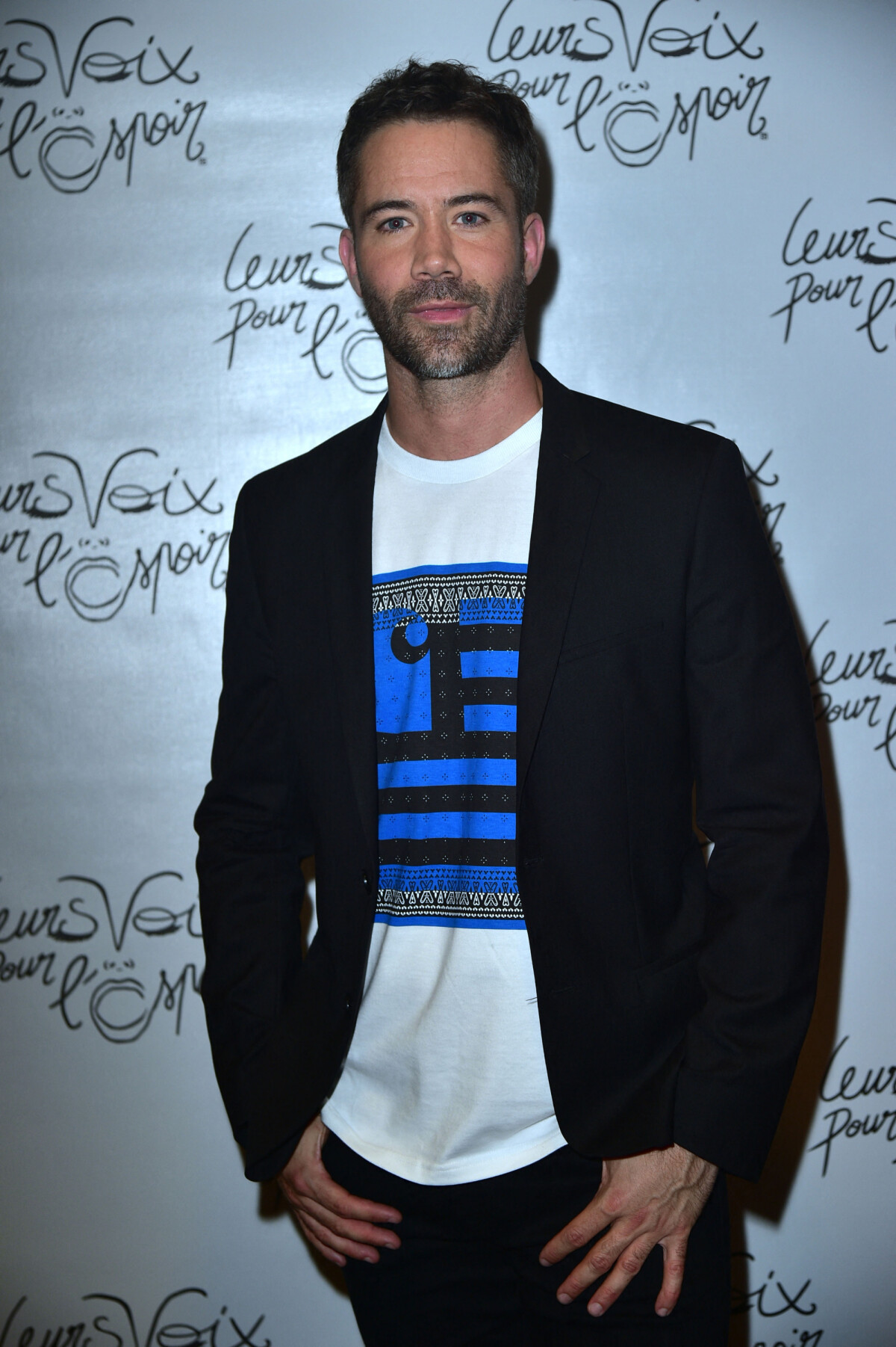Photo : Emmanuel Moire - Photocall du concert caritatif "Leurs Voix ...