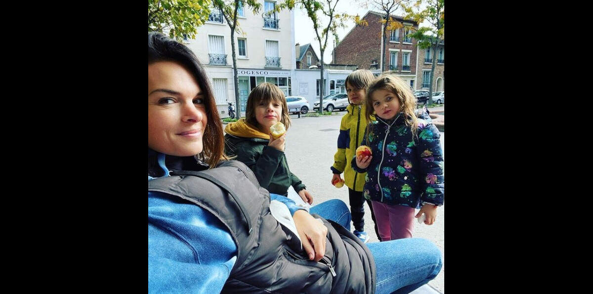 Photo : Erika Fleury en famille sur Instagram. Le 19 octobre 2020 ...