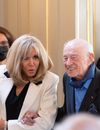 Emmanuel et Brigitte Macron complices avec Edgar Morin pour ses 100 ans ...