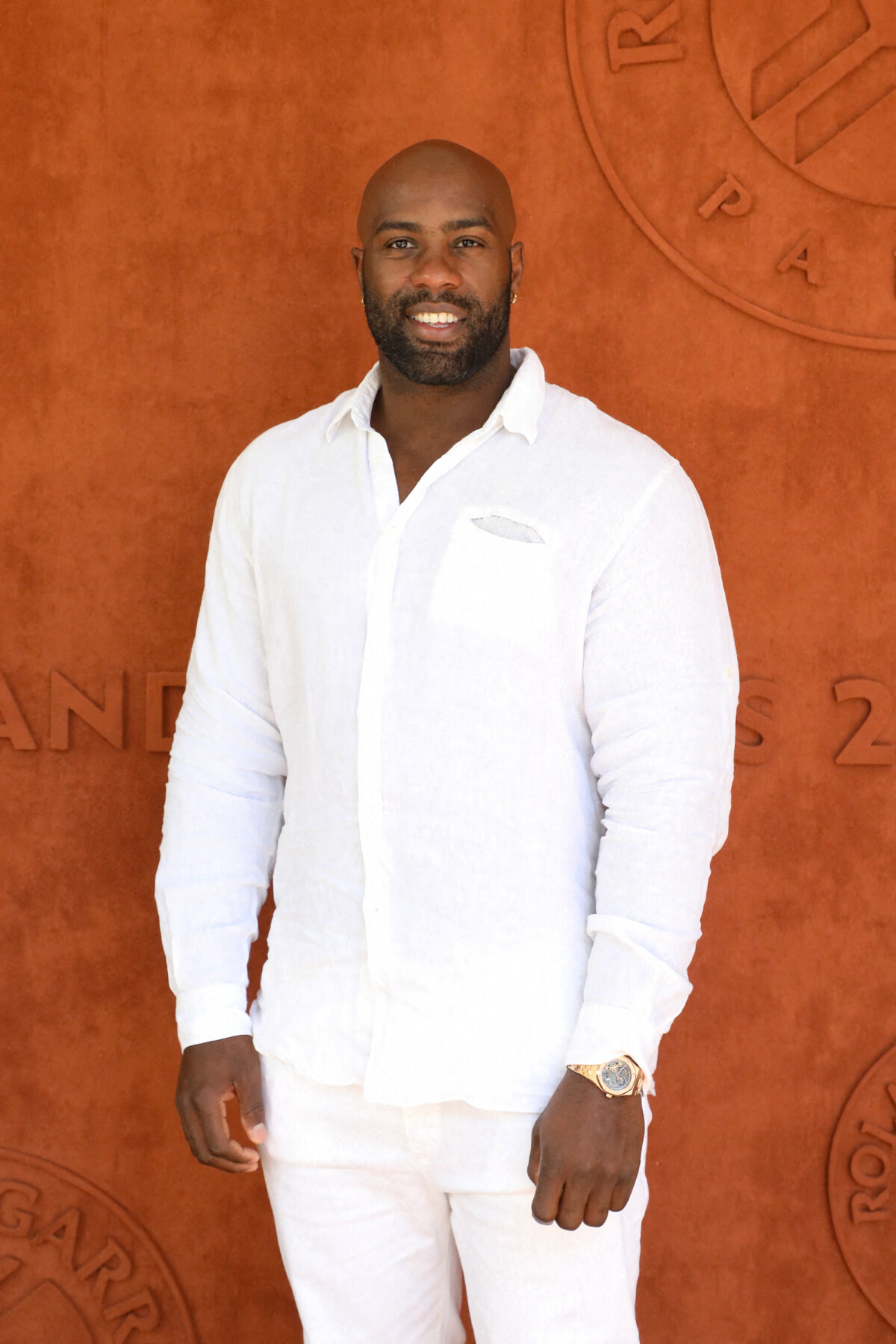 Photo : Teddy Riner au village lors des internationaux de France Roland ...