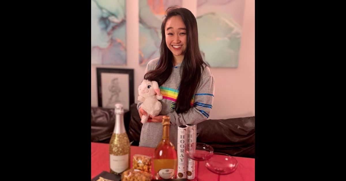 Cathy Ang sur Instagram. Le 1er mars 2021. - Purepeople