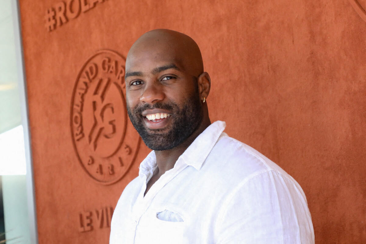 Photo : Teddy Riner au village lors des internationaux de France Roland ...