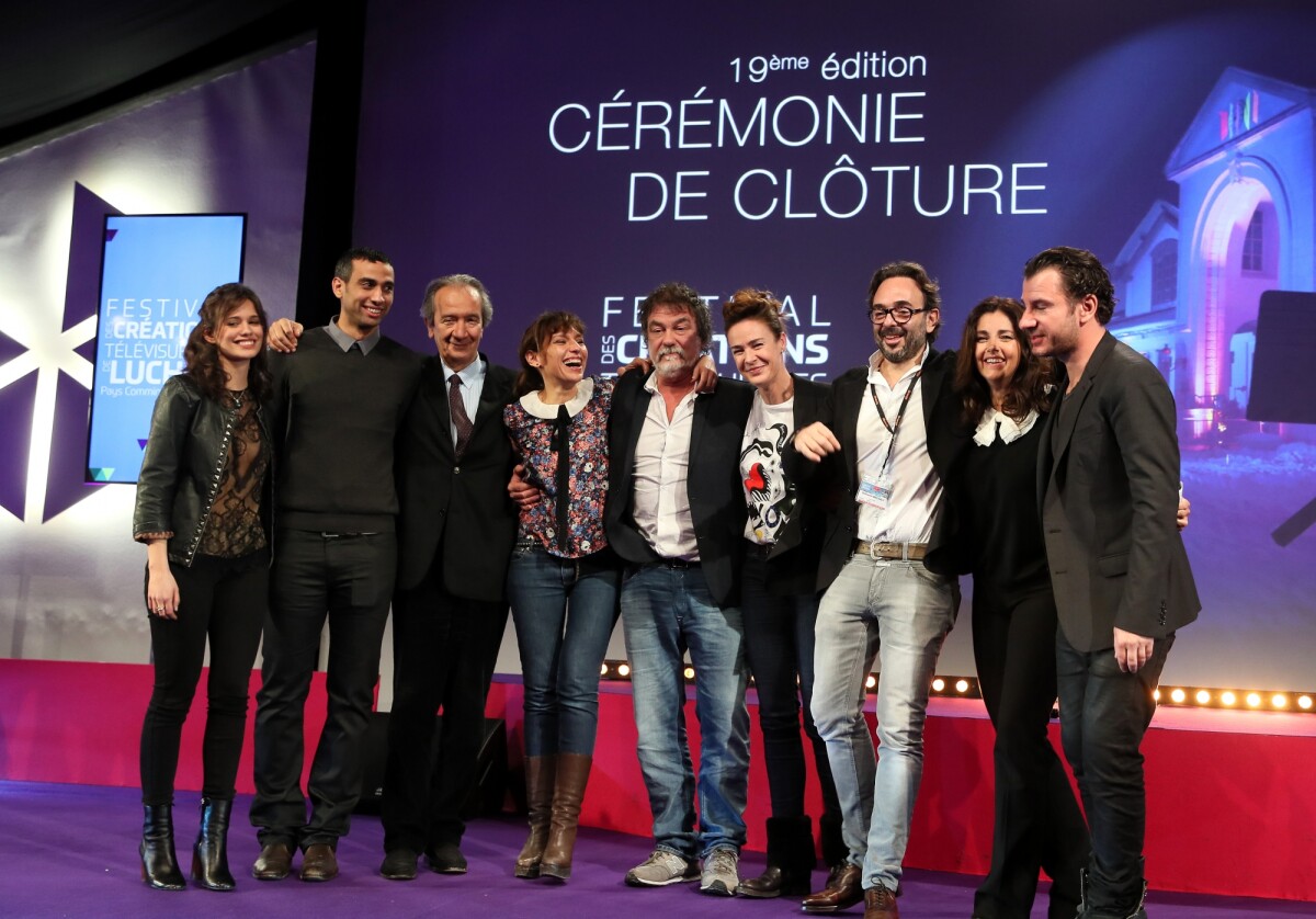 Photo : Le jury : Olivier Marchal, Michaël Youn, Julie Debazac ...