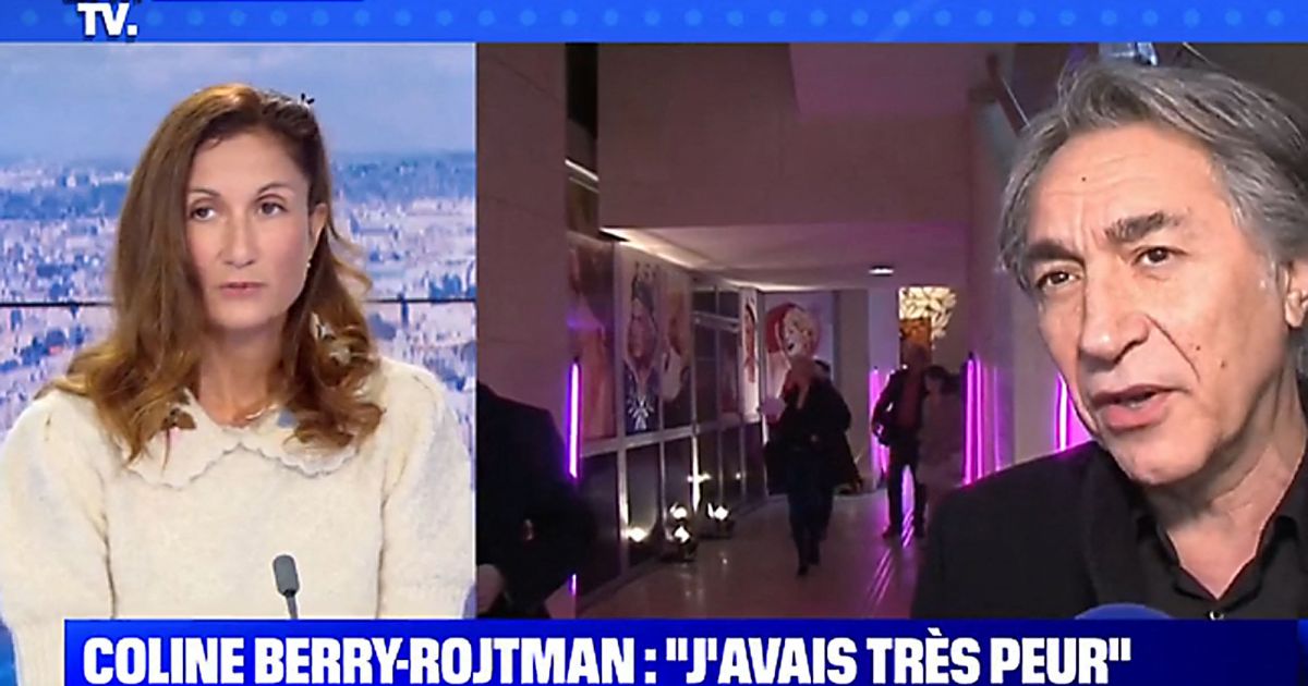 Coline Berry-Rojtman, fille de Richard Berry, invitée de BFMTV dans l ...