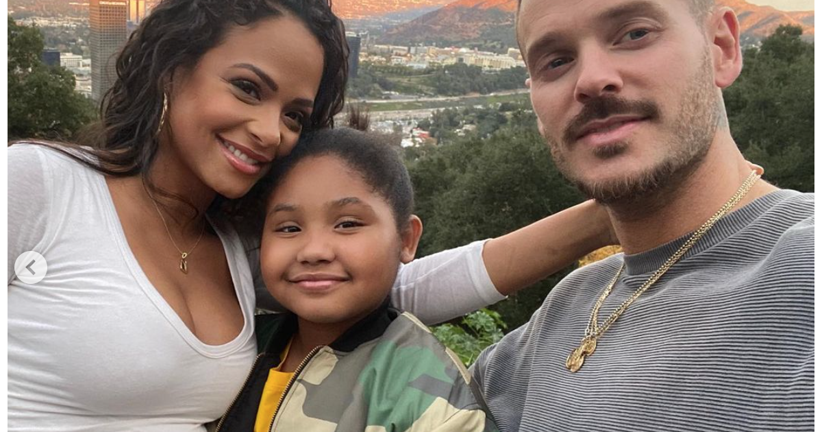 M. Pokora, Christina Milian et Violet sur Instagram. - Purepeople