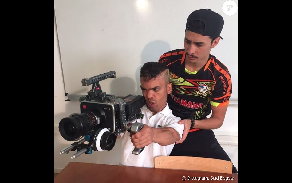 Said Bogota et Ichem Bougheraba en plein tournage. Juillet 2016 ...