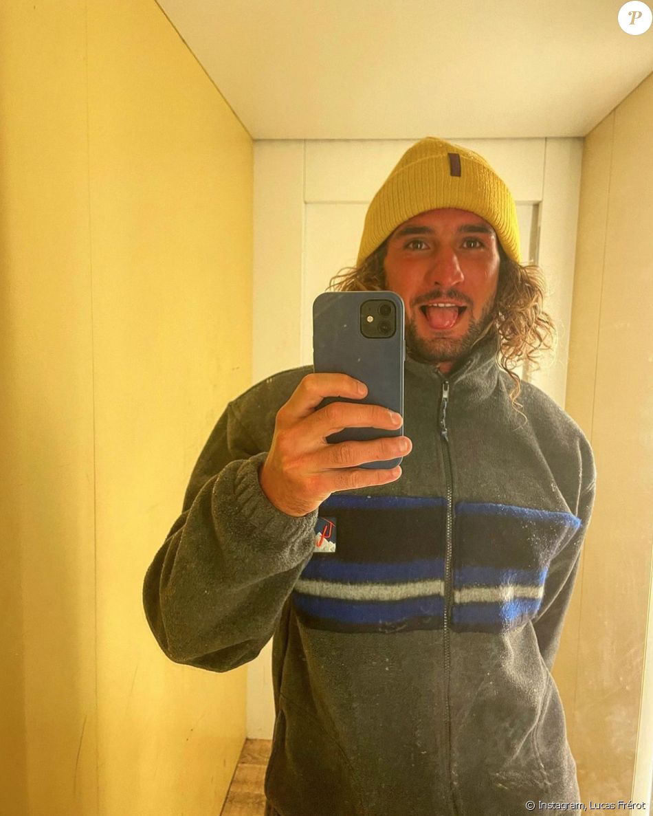 Lucas Frérot, le frère de Jérémy Frérot, en janvier 2021. - Purepeople