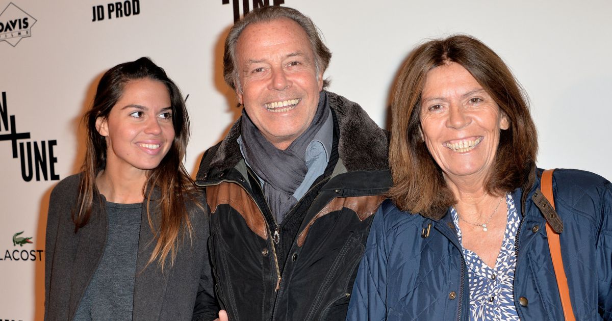 Michel Leeb avec sa femme Béatrice et sa fille Elsa - Avant première du ...