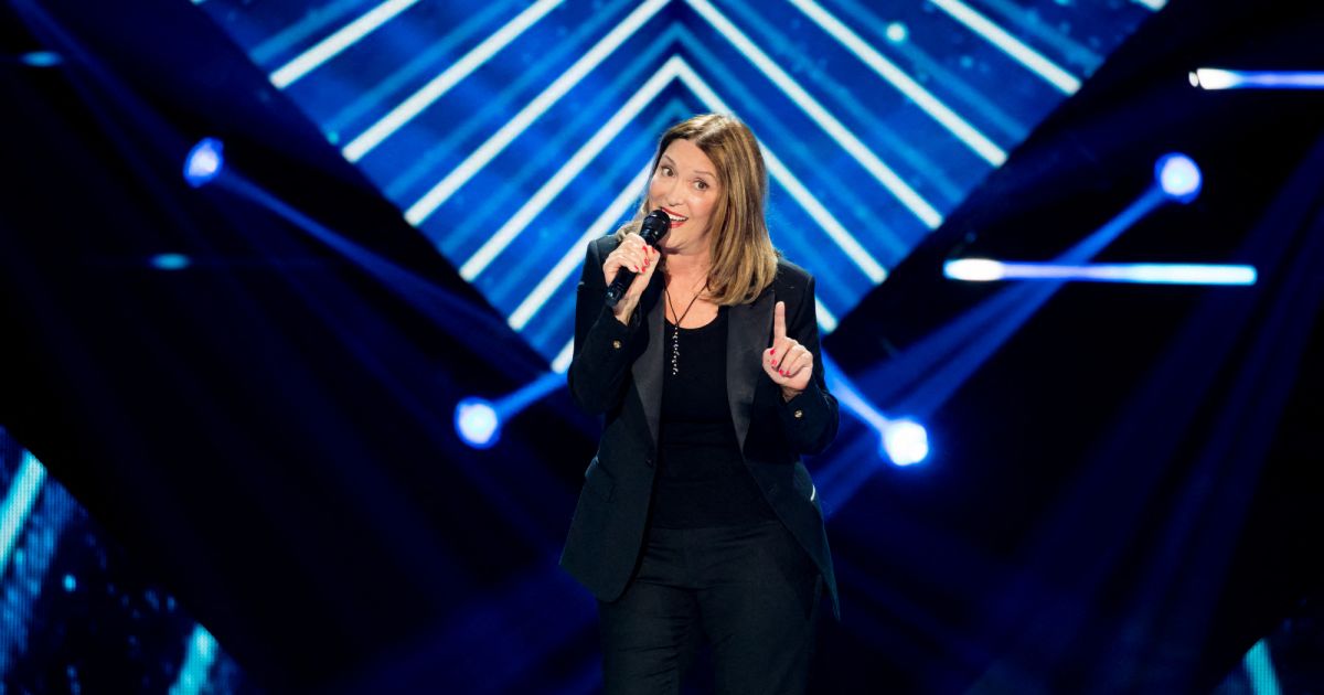 Exclusif - Sandrine Alexi - Enregistrement de l'émission Les comiques ...