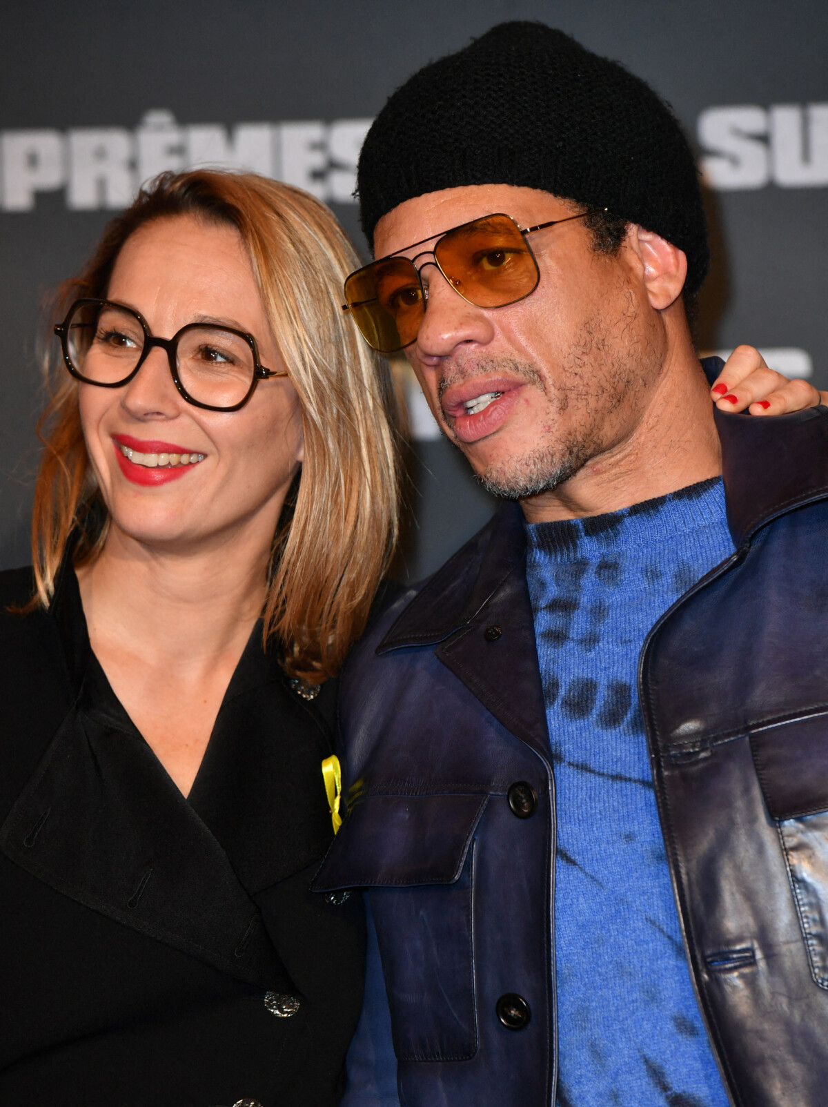Photo : Audrey Estrougo (réalisatrice), JoeyStarr (Didier Morville) - Avant-première du film ...