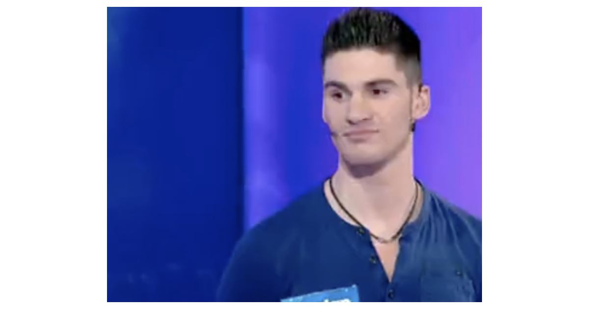 Jordan Mouillerac (Danse avec les stars) dans Une famille en or en 2013 ...