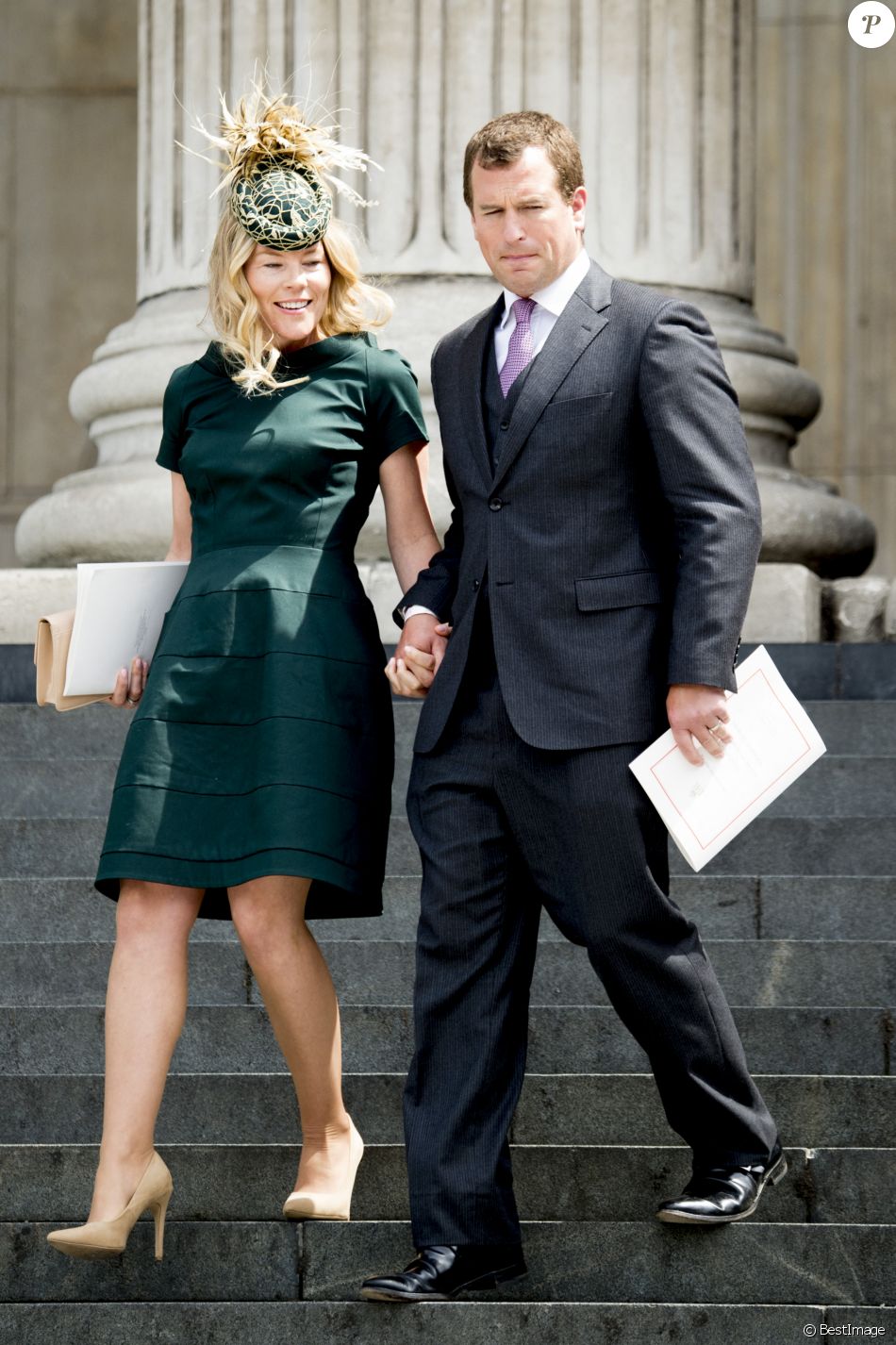 Peter Phillips et sa femme Autumn Phillips - La famille royale d ...