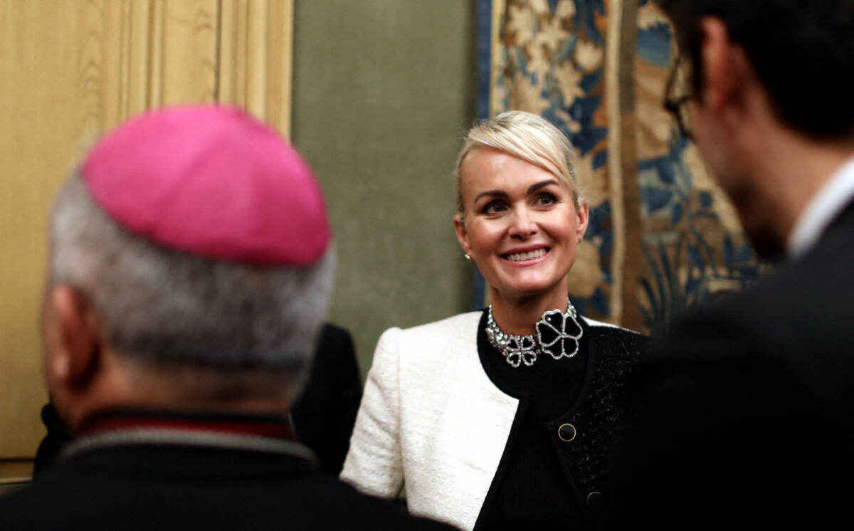 Photo : Laeticia Hallyday - Daniel Rondeau fait son entrée à l'Académie ...