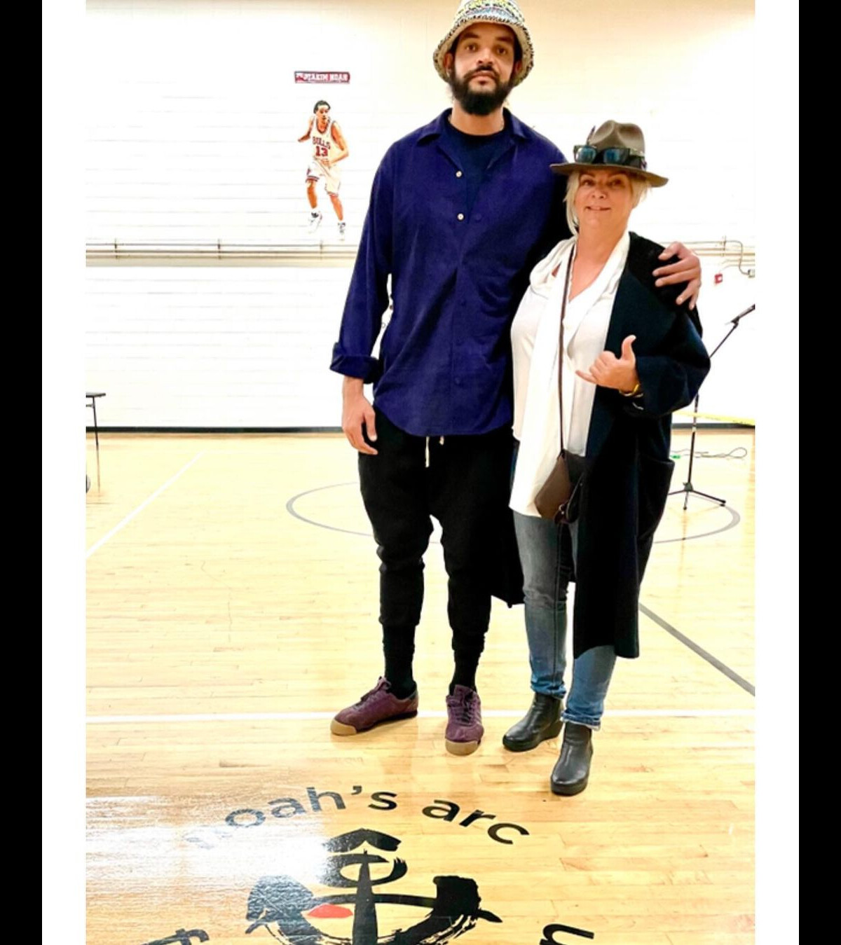 Photo : Cecilia Rodhe et son fils Joakim Noah sur Instagram. - Purepeople