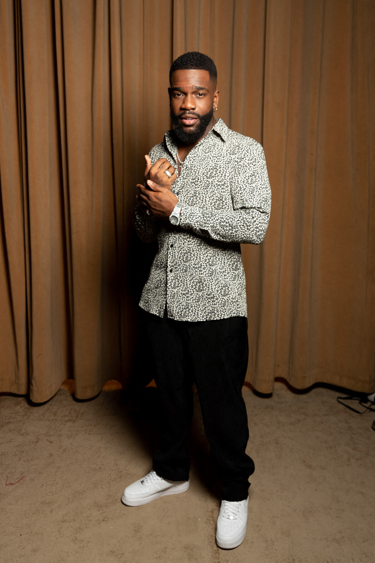 Photo : Exclusif - Tayc - Backstage - Enregistrement de l'émission "La ...