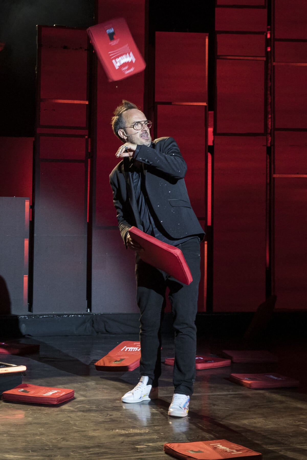 Photo : Exclusif - L'humoriste Jarry au Festival de Ramatuelle le 1er ...